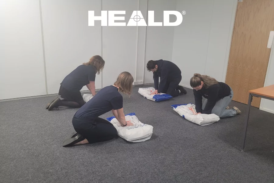 Heald equipped with life-saving skills: CPR and defibrillator training ...